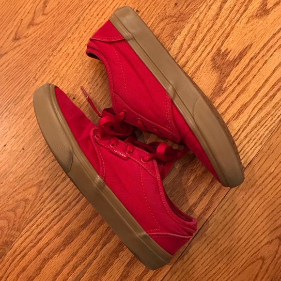 Vans | Shoes | Vans Youth Sneaker Red | Poshmark